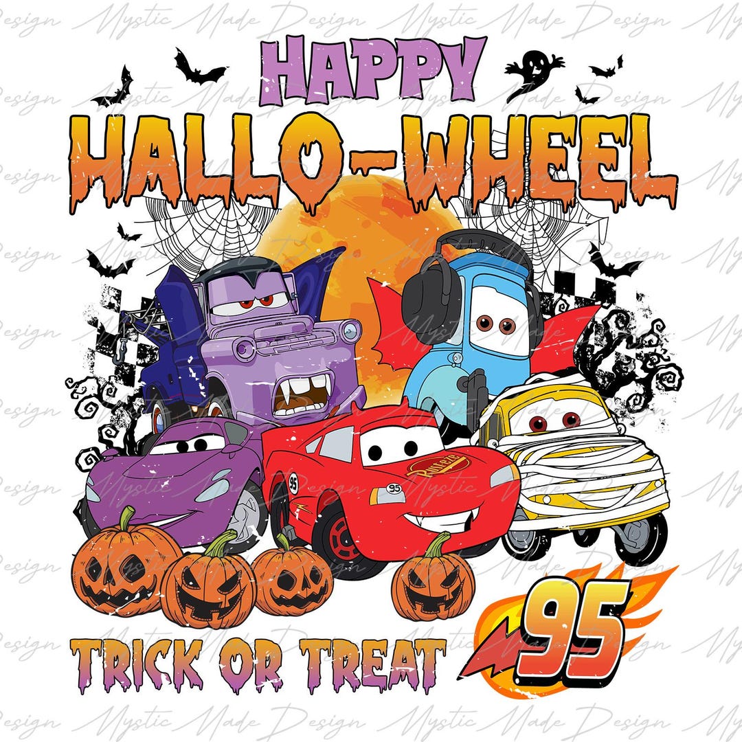 Retro Halloween Cars Png, Halloween Cars Png, Halloween Png, Cartoon ...