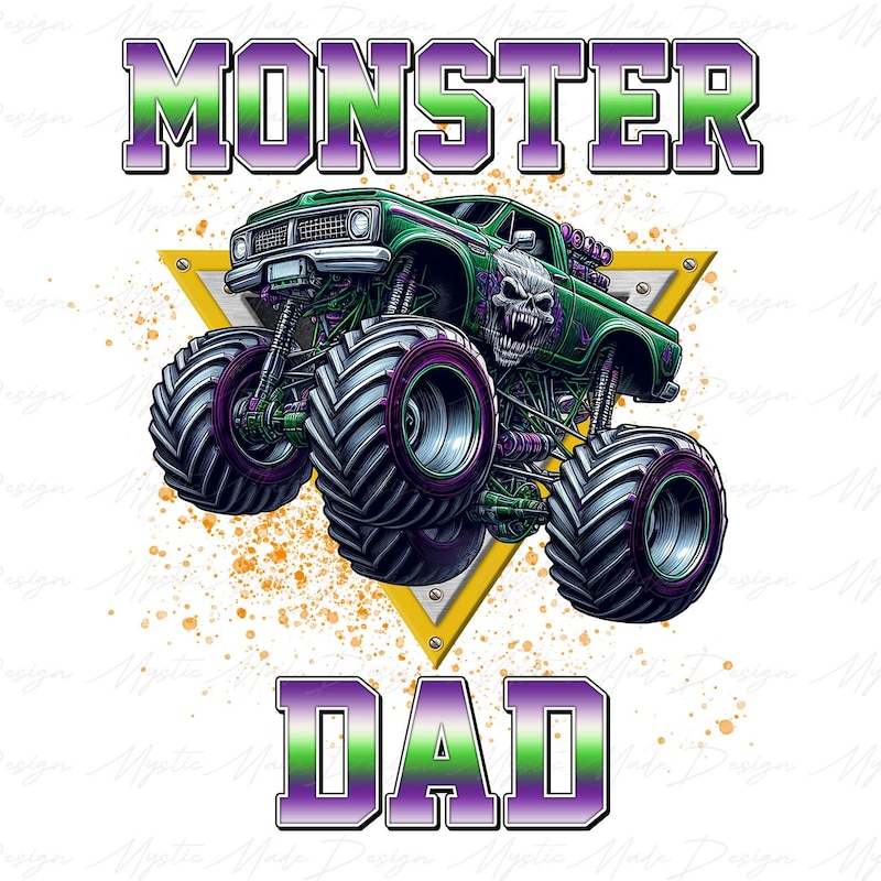 Aunt Monster Truck Png - Etsy