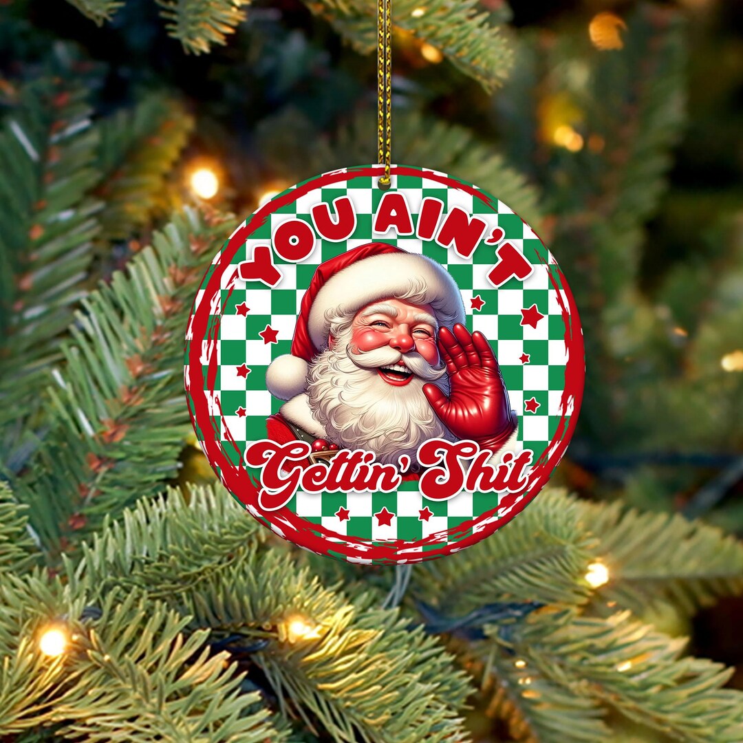 Christmas Santa Claus Ornament Png, Christmas Ornament Png, Christmas ...