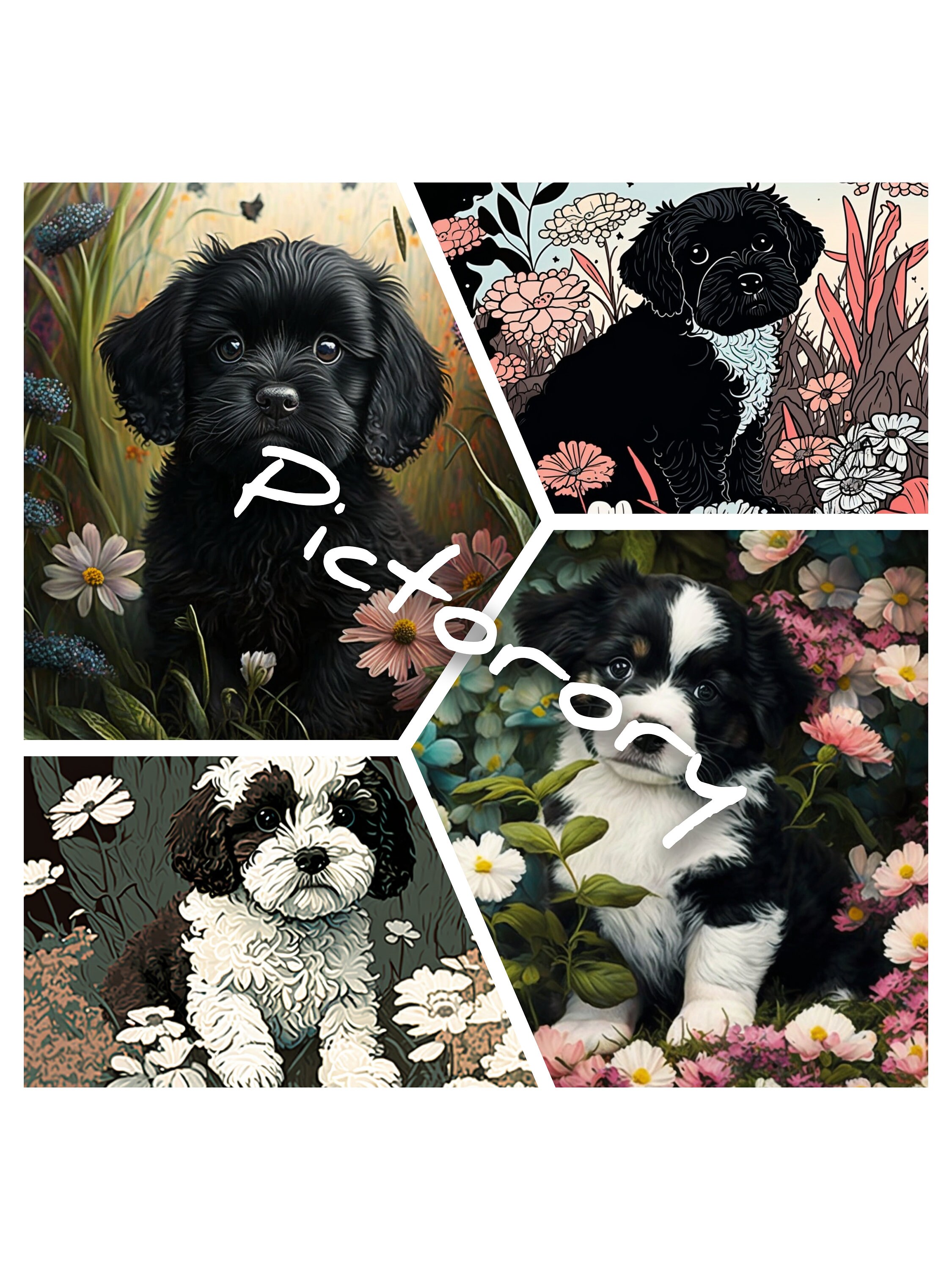 Puppy. Puppies. Dogs Cute. Clipart Bundle - 20+ High Quality PNG ...