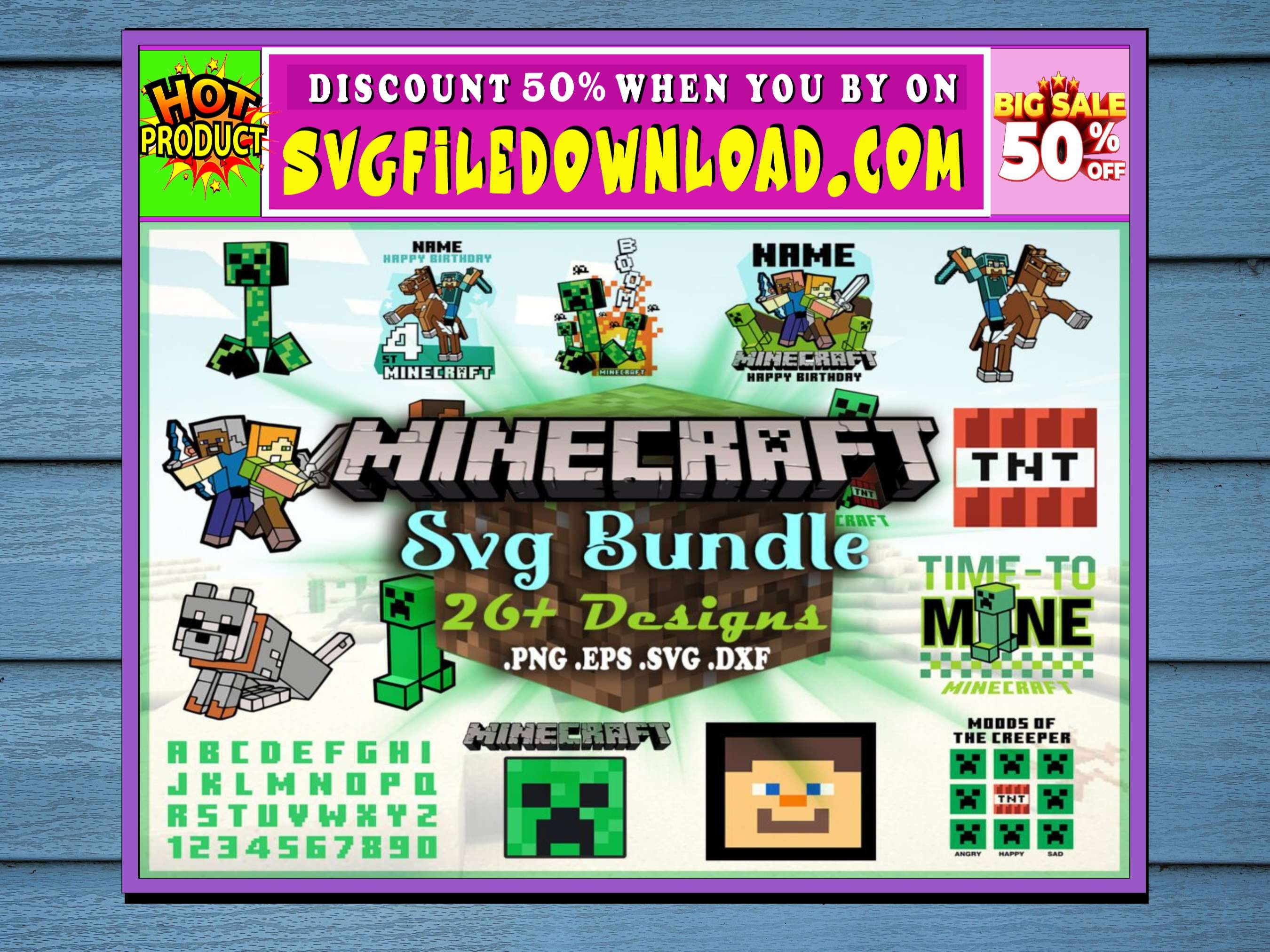 SVG Files for Cricut Minecraft Drawing Svg PNG Minecraft - Etsy