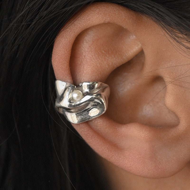 Silver 925 Earcuffs - Etsy