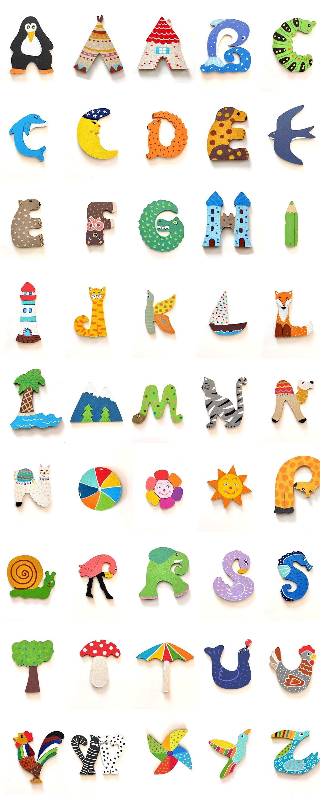 Fancy Decorative Wooden Letter to Personalize and Decorate a Child's ...