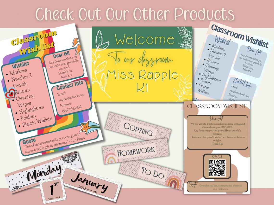 Classroom Decor Elementary Welcome Sign Template Canva - Etsy