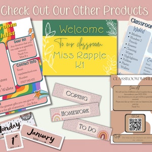 Classroom Decor Elementary Welcome Sign Template Canva - Etsy