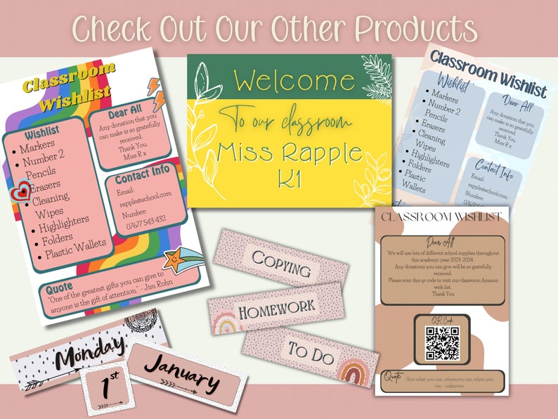 Classroom Decor Elementary Welcome Sign Template Canva - Etsy