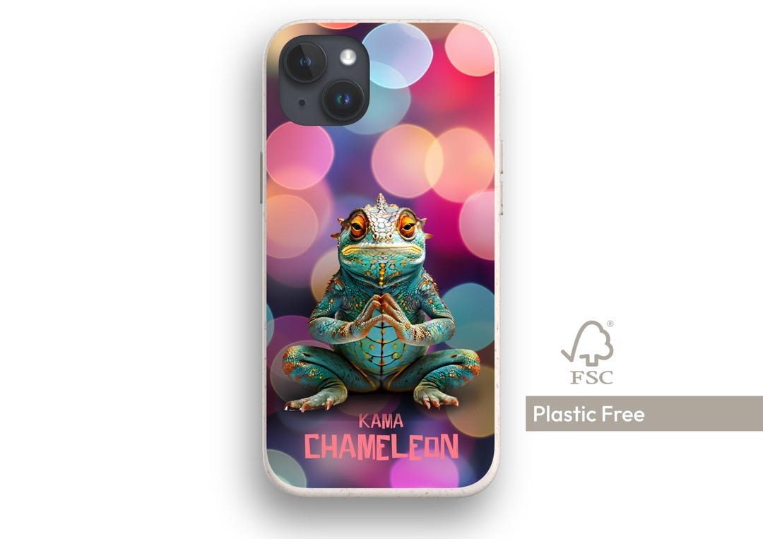 Karma Chameleon Biodegradable Eco Phone Case, Compostable Cover for ...
