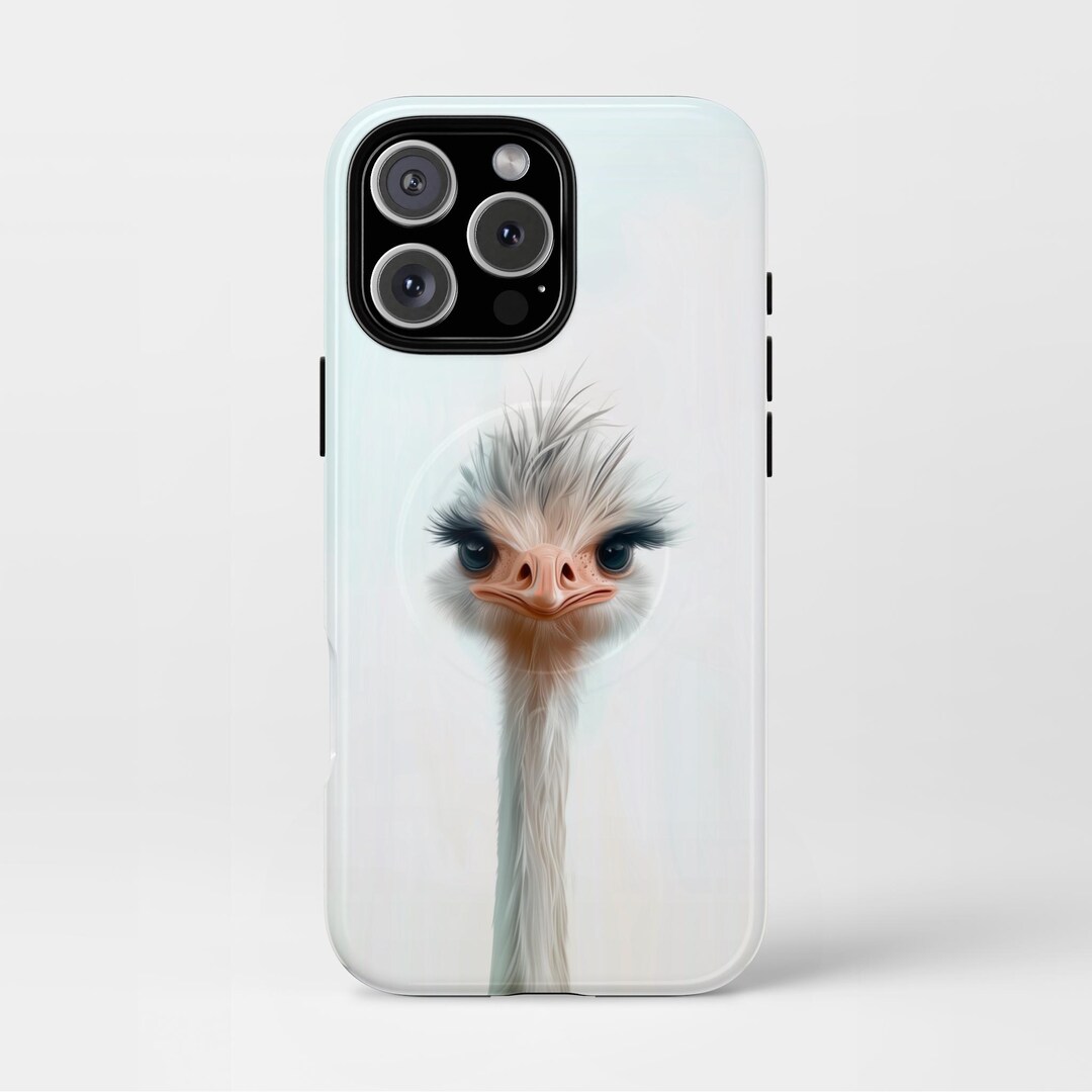 Ollie the Ostrich Magsafe Tough Phone Case - Etsy