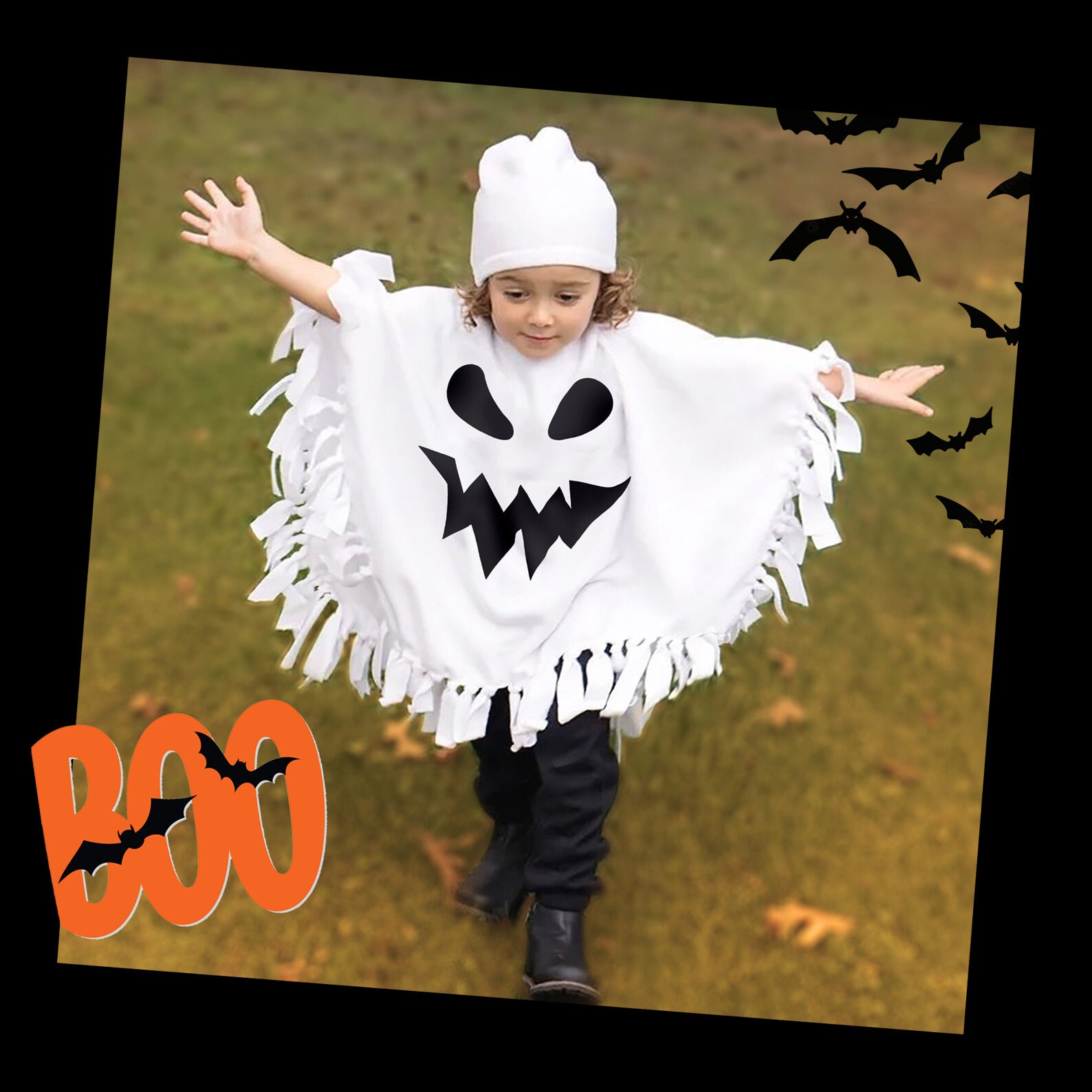 Toddler Girl Ghost Costume