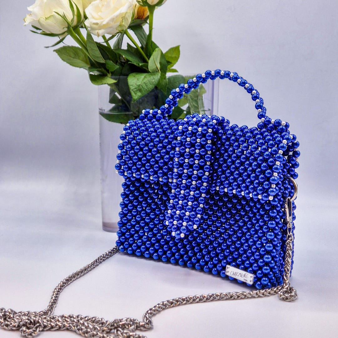 Bead, Bead Bag, Beaded Bag, Fashion Bag, Women's Bag, Handmade Bag, Bag ...