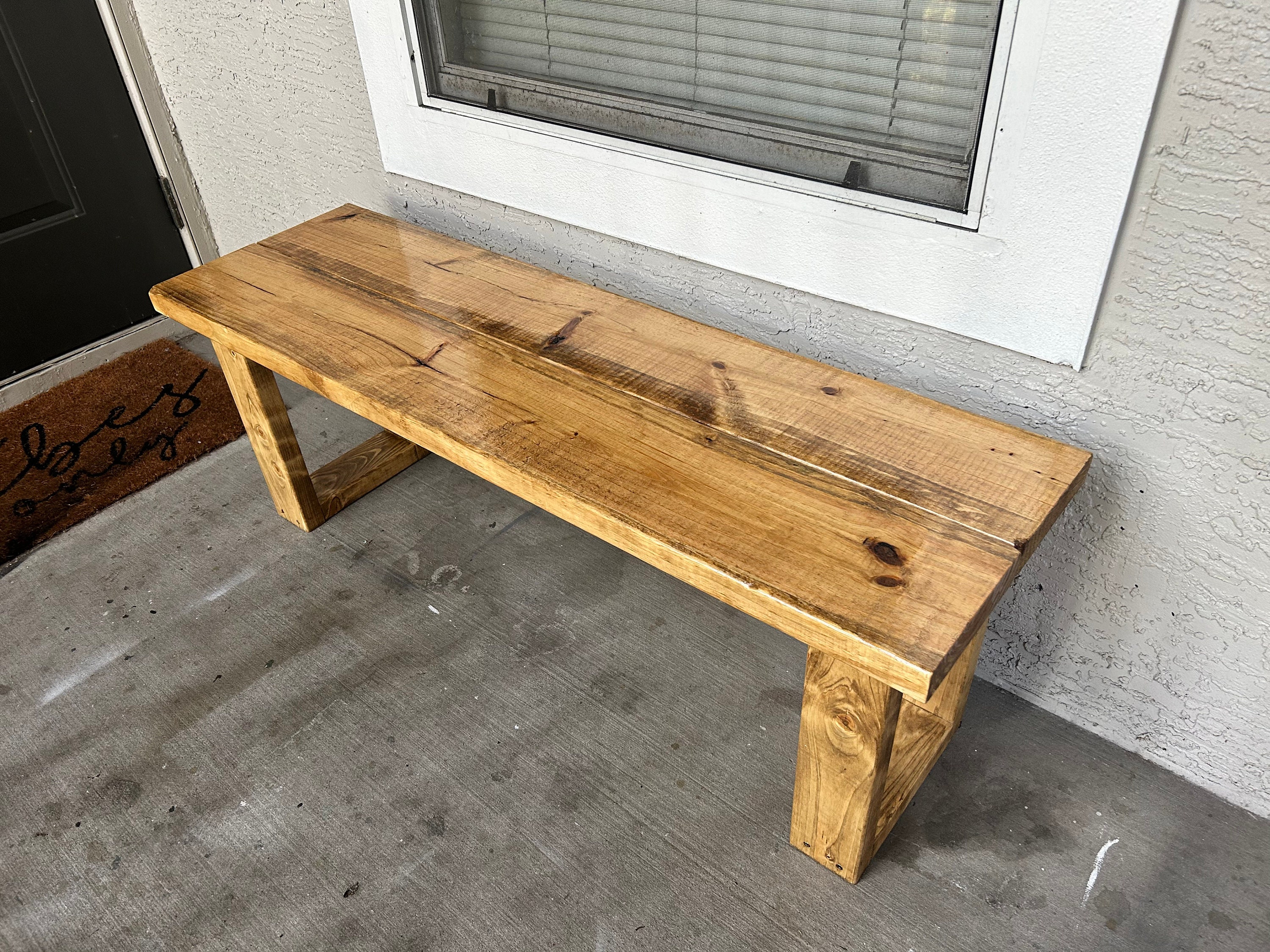 Handcrafted Benches - Etsy