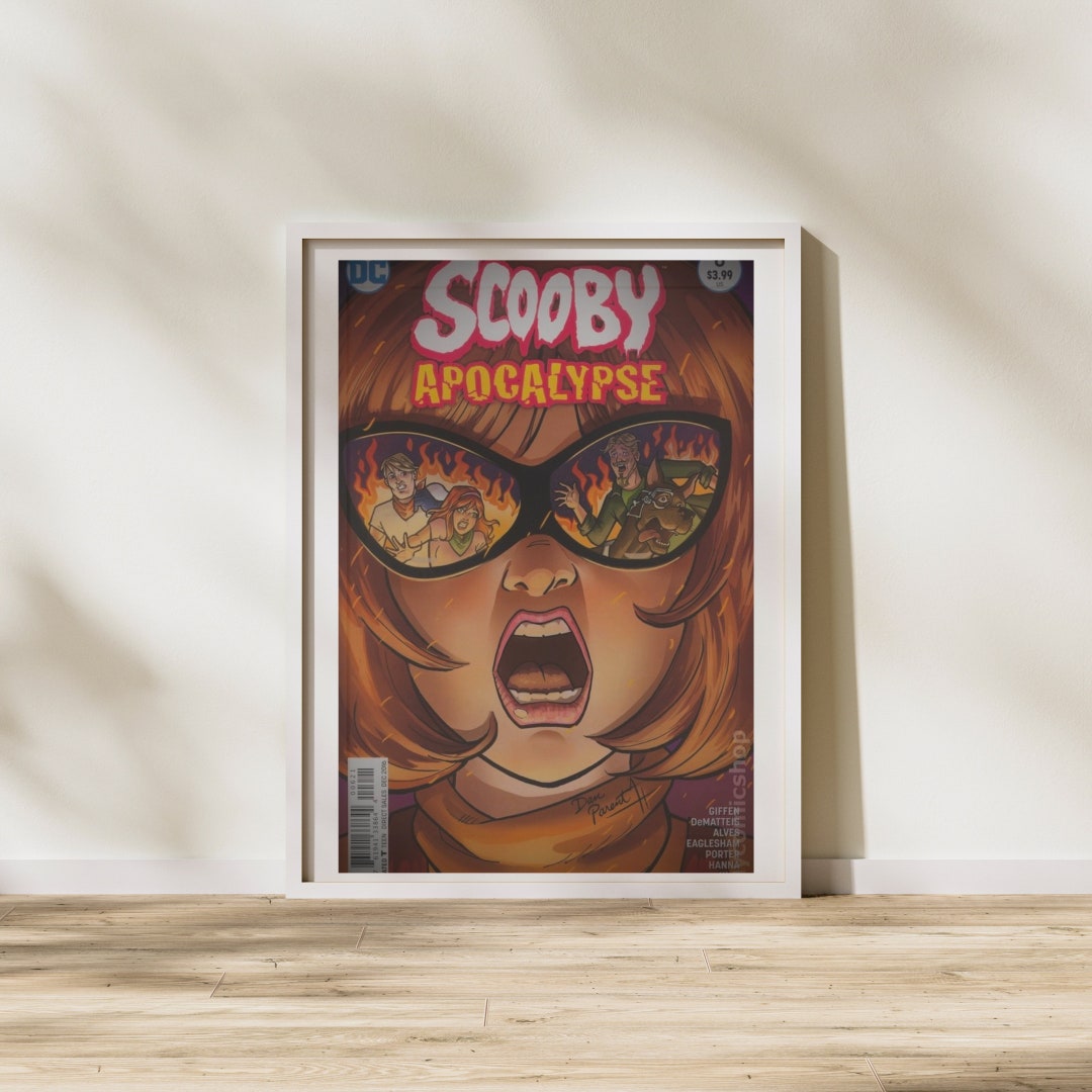 Retro Scooby-doo Poster ,wall Print,scooby-doo Wall Print,instant ...