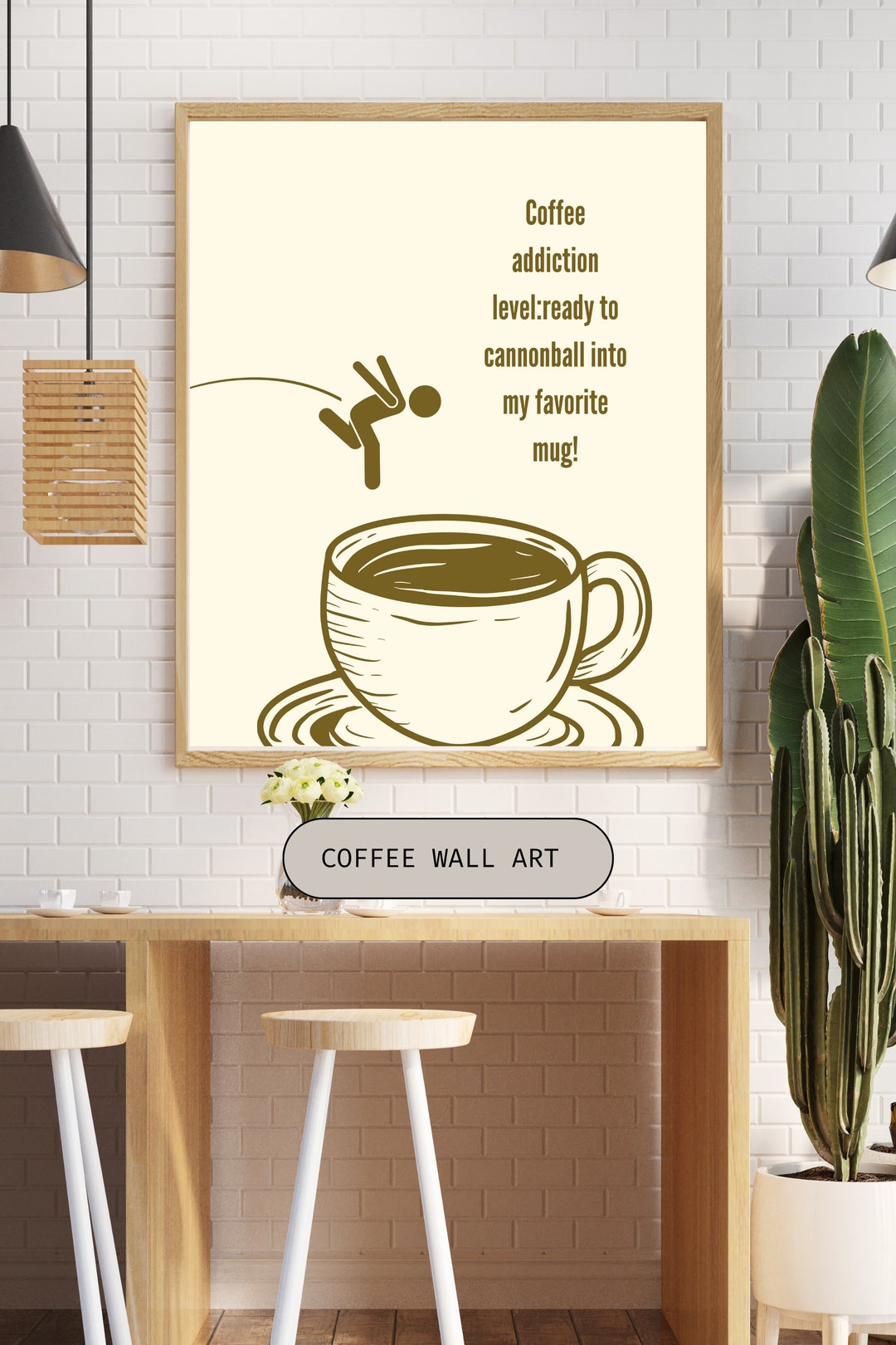 COFFEE Lovers-printable Coffee Wall Art,coffee Art,kitchen Wall Art ...