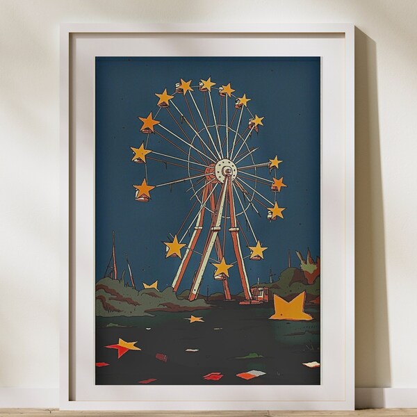 Carousel Print - Etsy