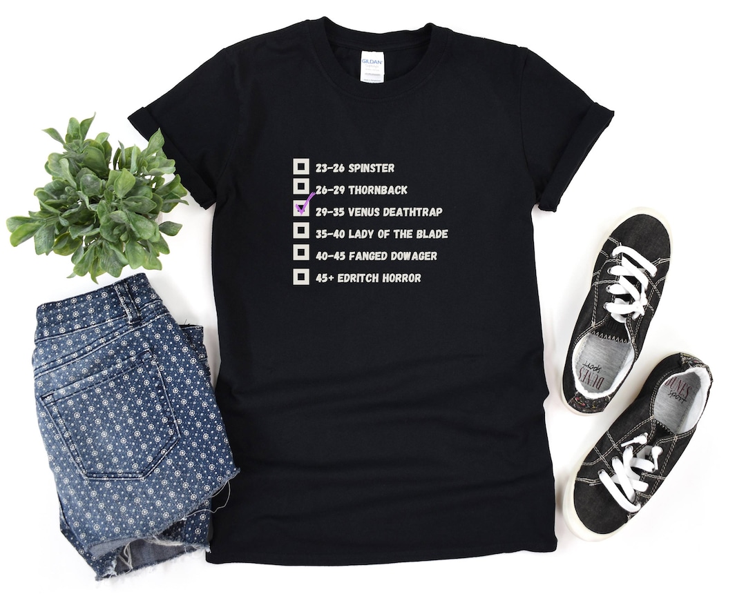 Spinster Age Chart Funny Meme Internet Feminism Soft Cotton - Etsy