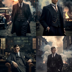 Custom English Gangster Portrait, Personalized Portraits, Custom ...