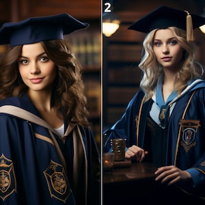 Custom Realistic Wizard Woman Portrait, Personalized Portraits, Custom ...