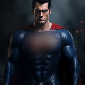 Custom Realistic Superhero Portrait, Personalized Portraits, Superhero ...