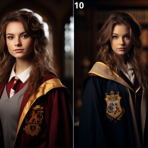 Custom Realistic Wizard Woman Portrait, Personalized Portraits, Custom ...