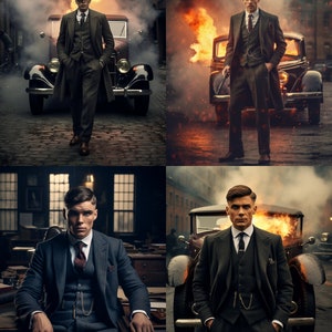 Custom English Gangster Portrait, Personalized Portraits, Custom ...