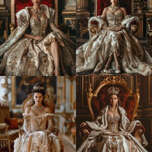 Custom Royal Queen Portrait From Photo, Renaissance Portrait, Turn Me ...