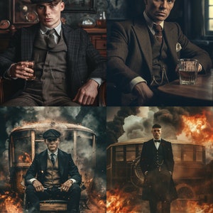 Custom English Gangster Portrait, Personalized Portraits, Custom ...