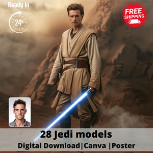 Custom Realistic Star Wars Portrait, Personalized Portraits, Custom ...