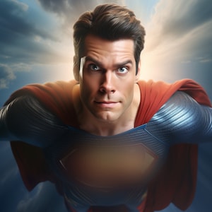 Custom Realistic Superhero Portrait, Personalized Portraits, Superhero ...