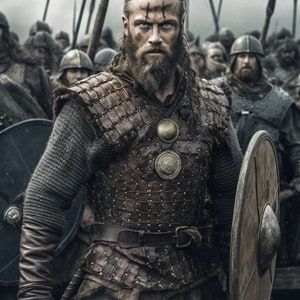 Custom Viking Man From Photo , Viking Portrait, Viking Gifts, Ragnar ...