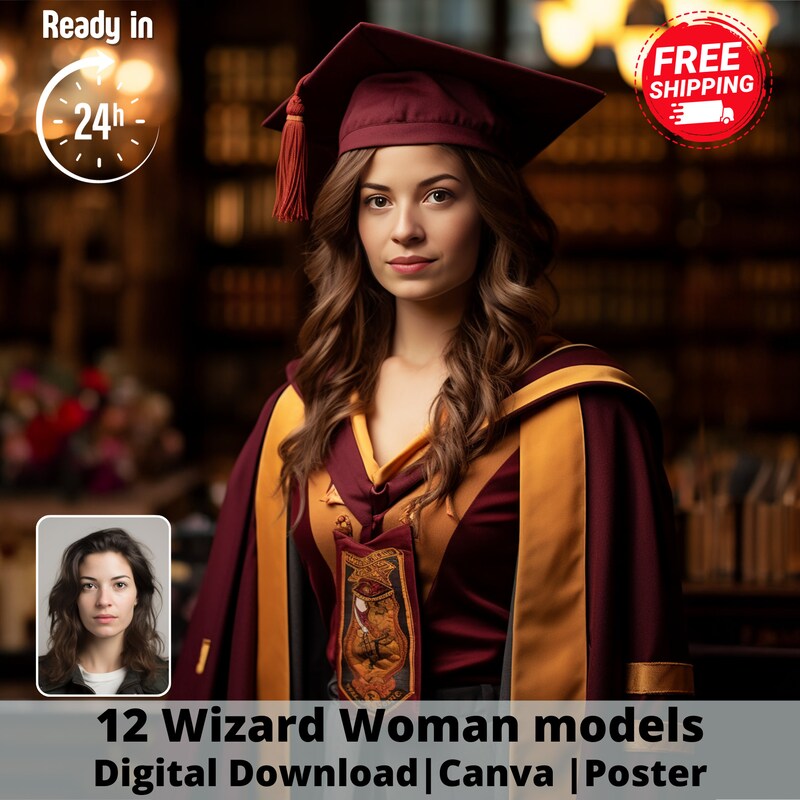 Wizard Portrait - Etsy