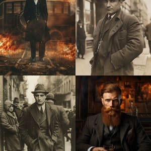 Custom English Gangster Portrait, Personalized Portraits, Custom ...