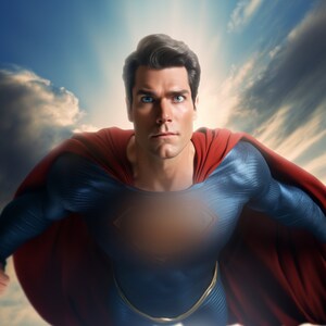 Custom Realistic Superhero Portrait, Personalized Portraits, Superhero ...