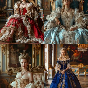 Custom Royal Queen Portrait From Photo, Renaissance Portrait, Turn Me ...