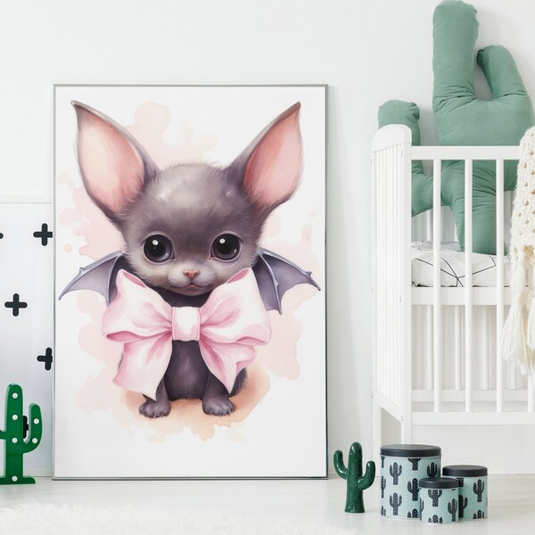 Bat Poster - Etsy