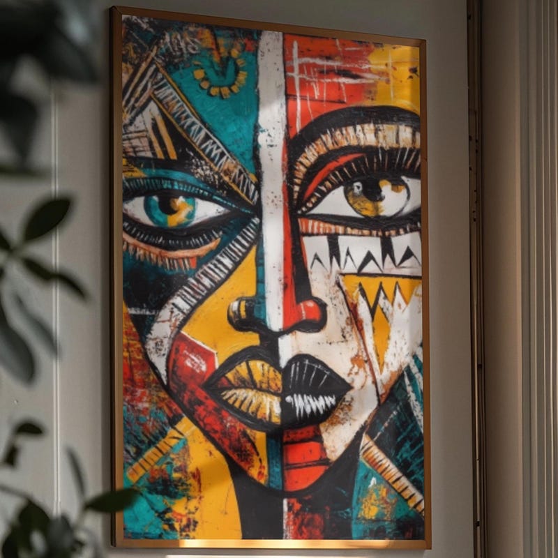 Tribal Poster - Etsy