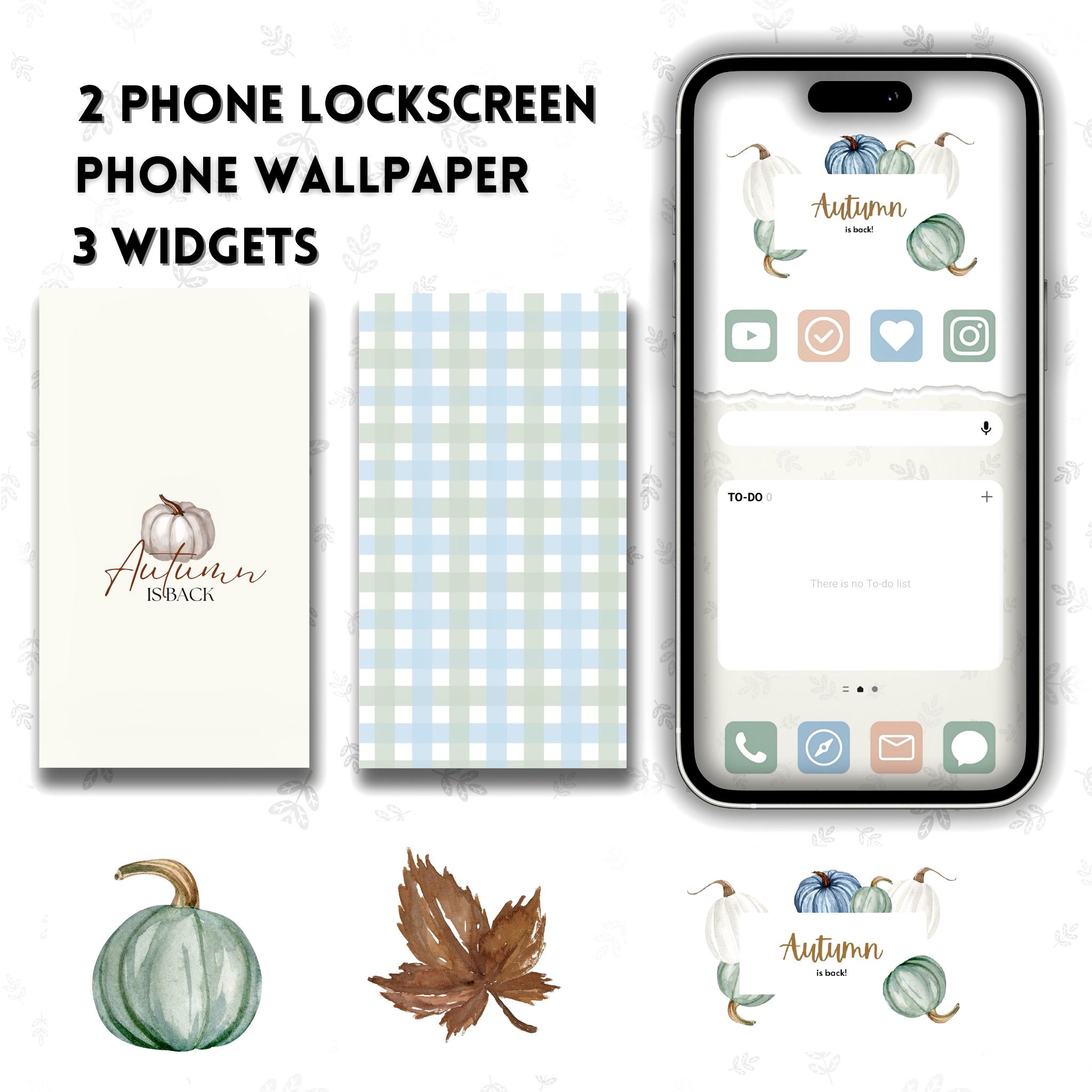 Aesthetic Autumn Ios & Android Theme Pack / Android Tablet ...