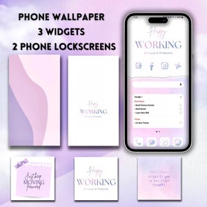 Purple Dream Ios & Android Theme Pack / Android Tablet / Customizable ...