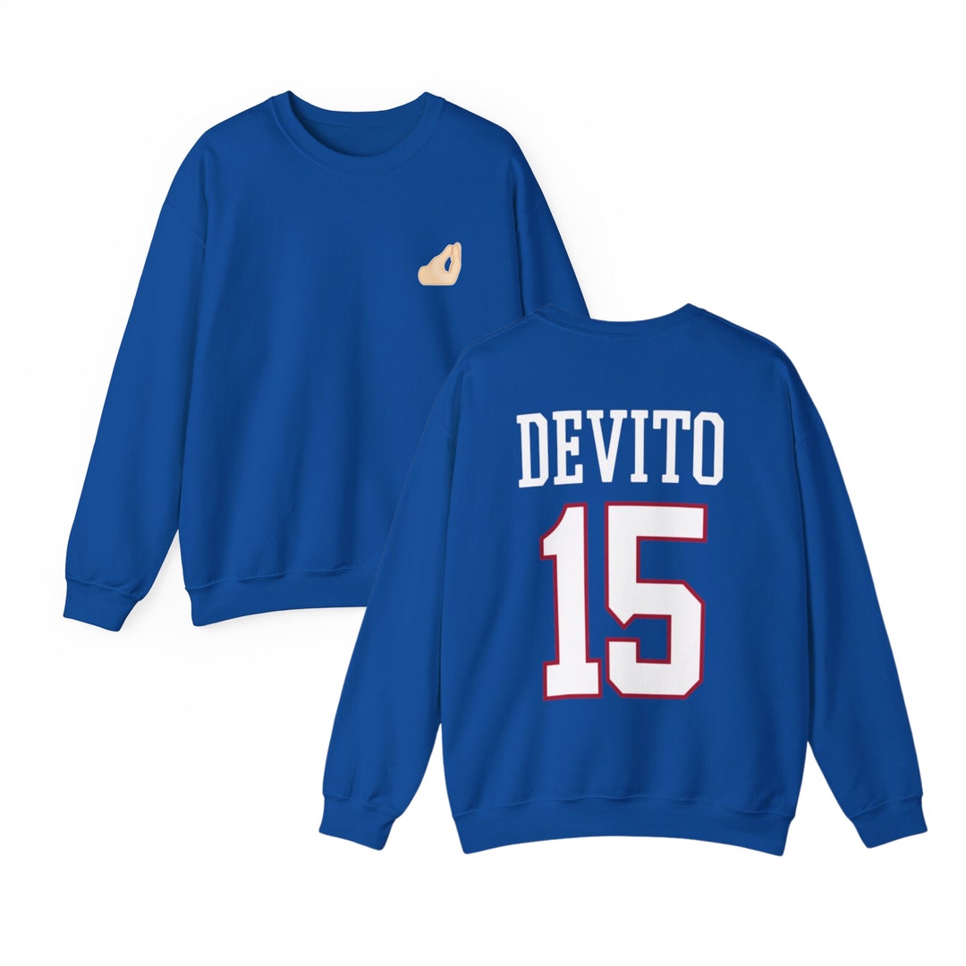 Tommy Devito Crewneck small Front Logo - Etsy