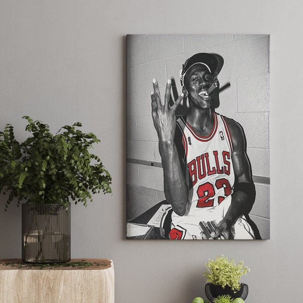 Michael Jordan 3peat Poster - Etsy Canada