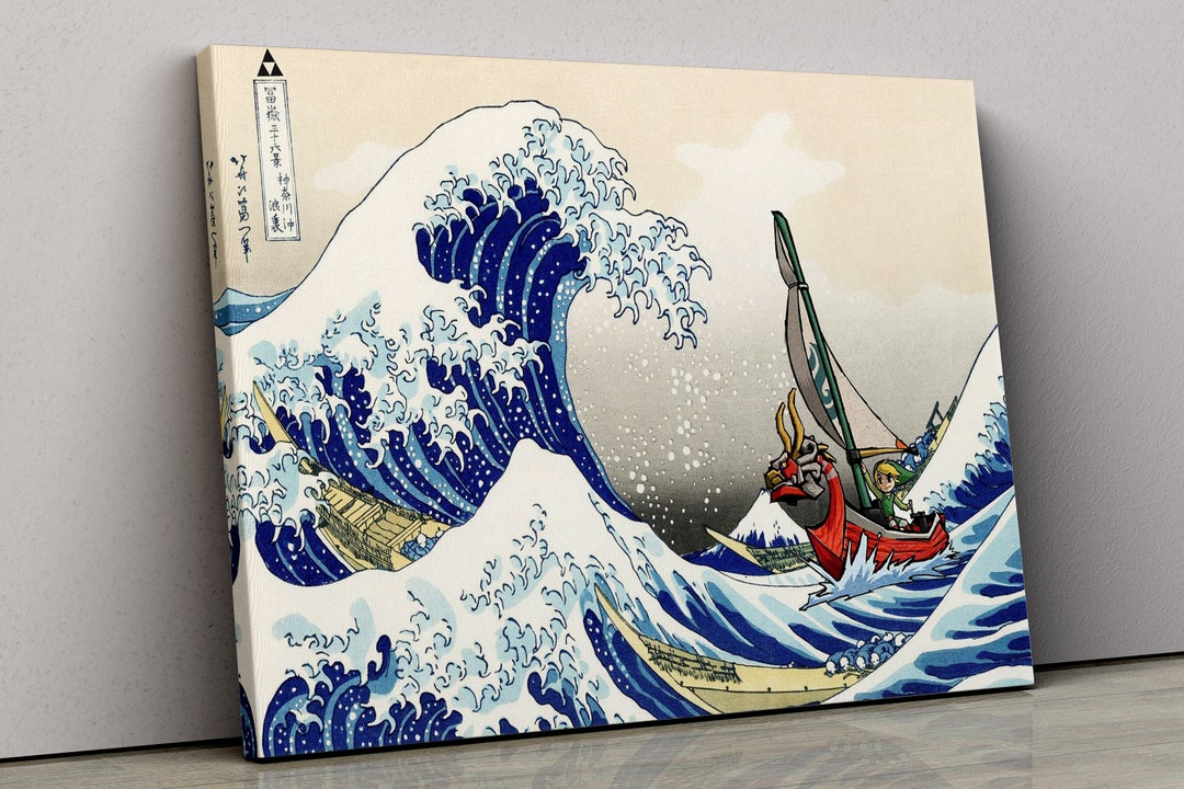 Zelda Windwaker Canvas, the Legend of Zelda Printed Smooth Surface, the ...