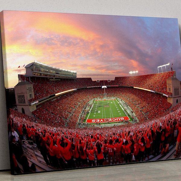 Ohio State Buckeyes Wall Art - Etsy