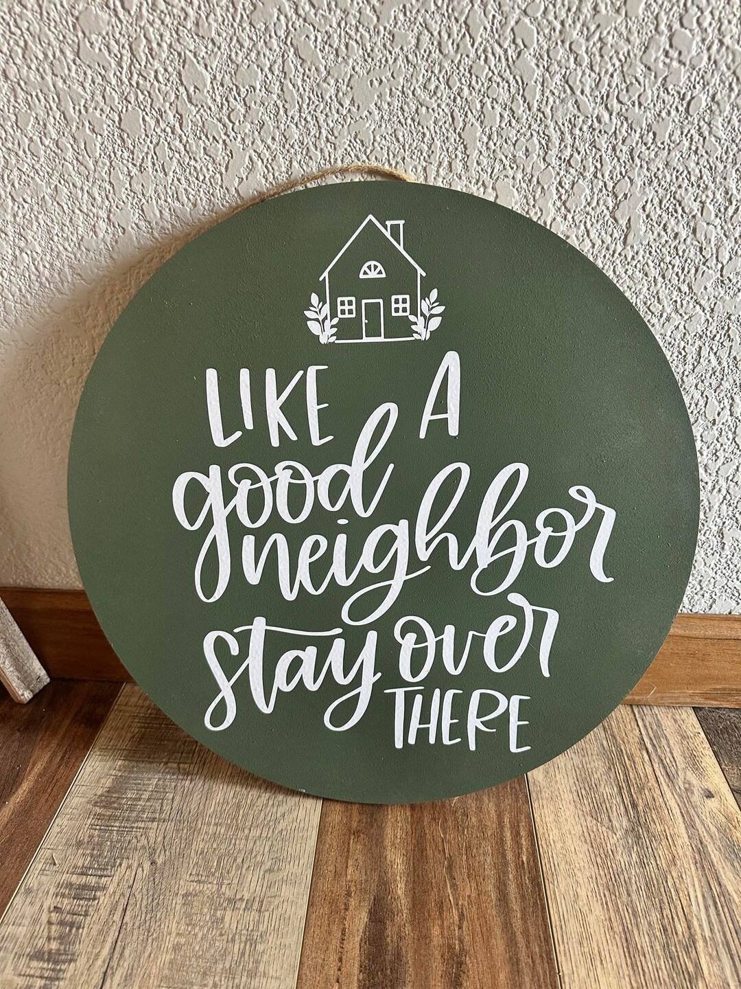 Good Neighbor Door Hanger - Etsy