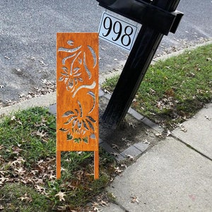 Metal Lotus Flowers Privacy Screen, Metal Lotus Flowers Panels, Garden ...