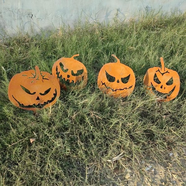 Metal Pumpkins - Etsy