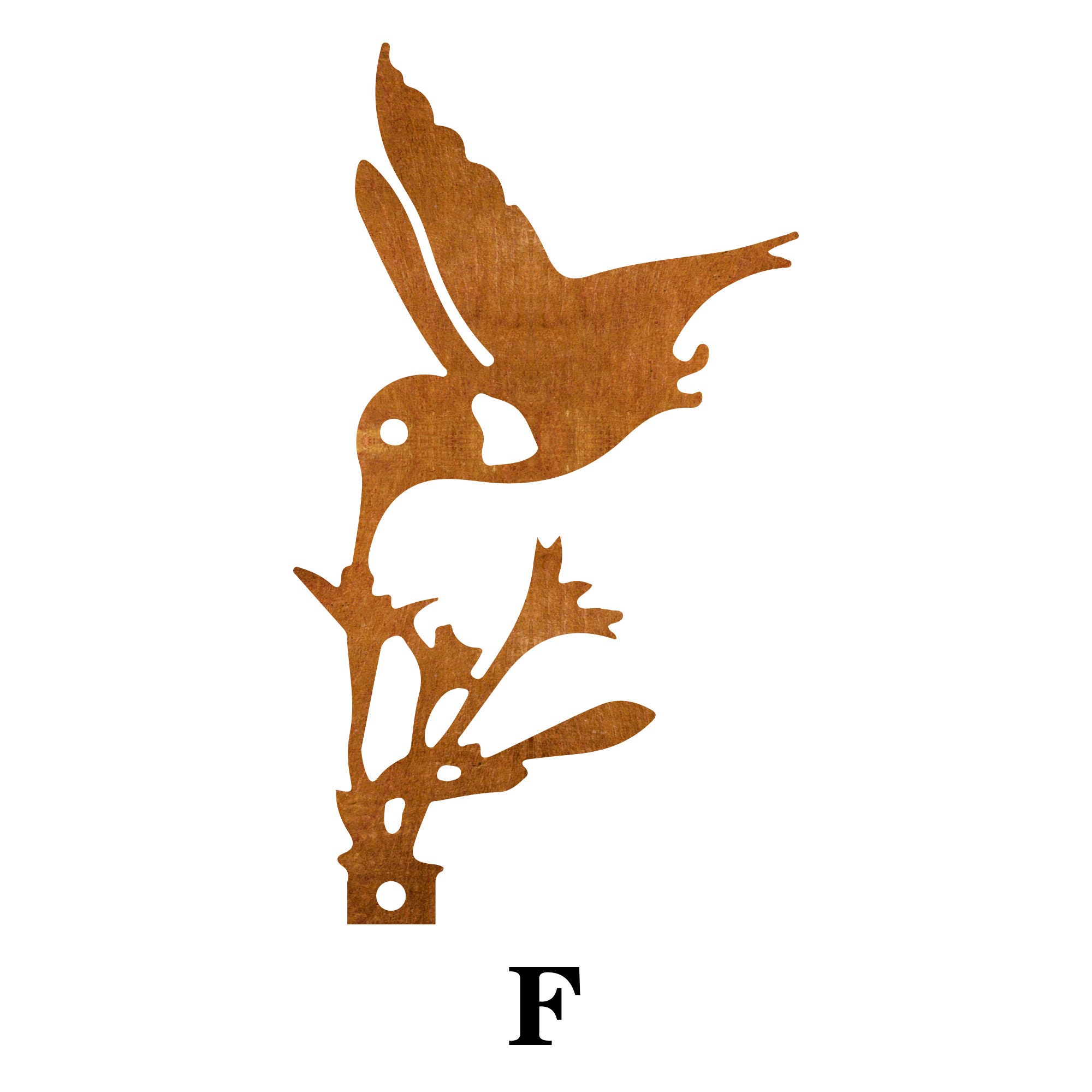 Vintage Rustic Robin Yard Decor, Rusty Bird Garden Decor Gift, Unique ...