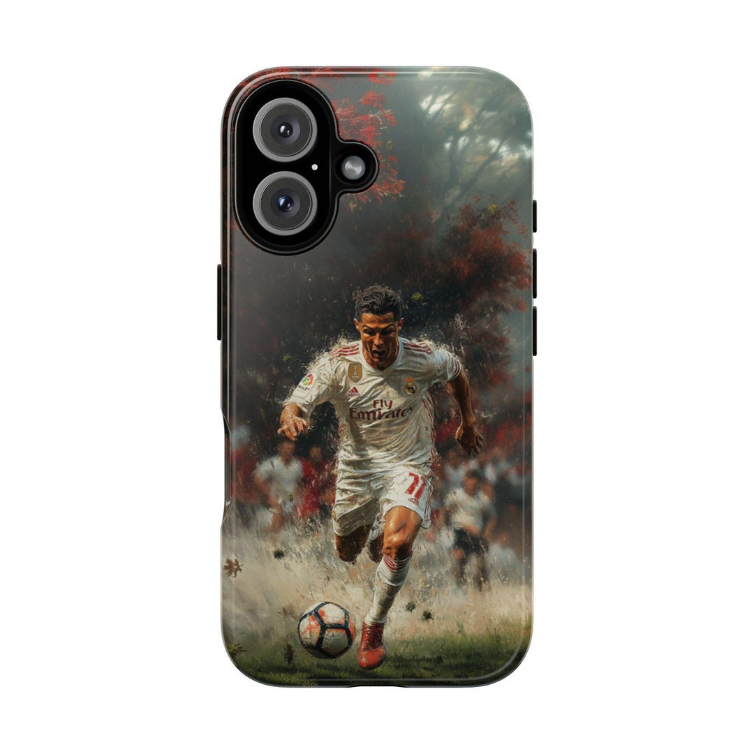 Soccer Phone Case, Cristiano Ronaldo Tough Case, Sport Gift for iPhone ...