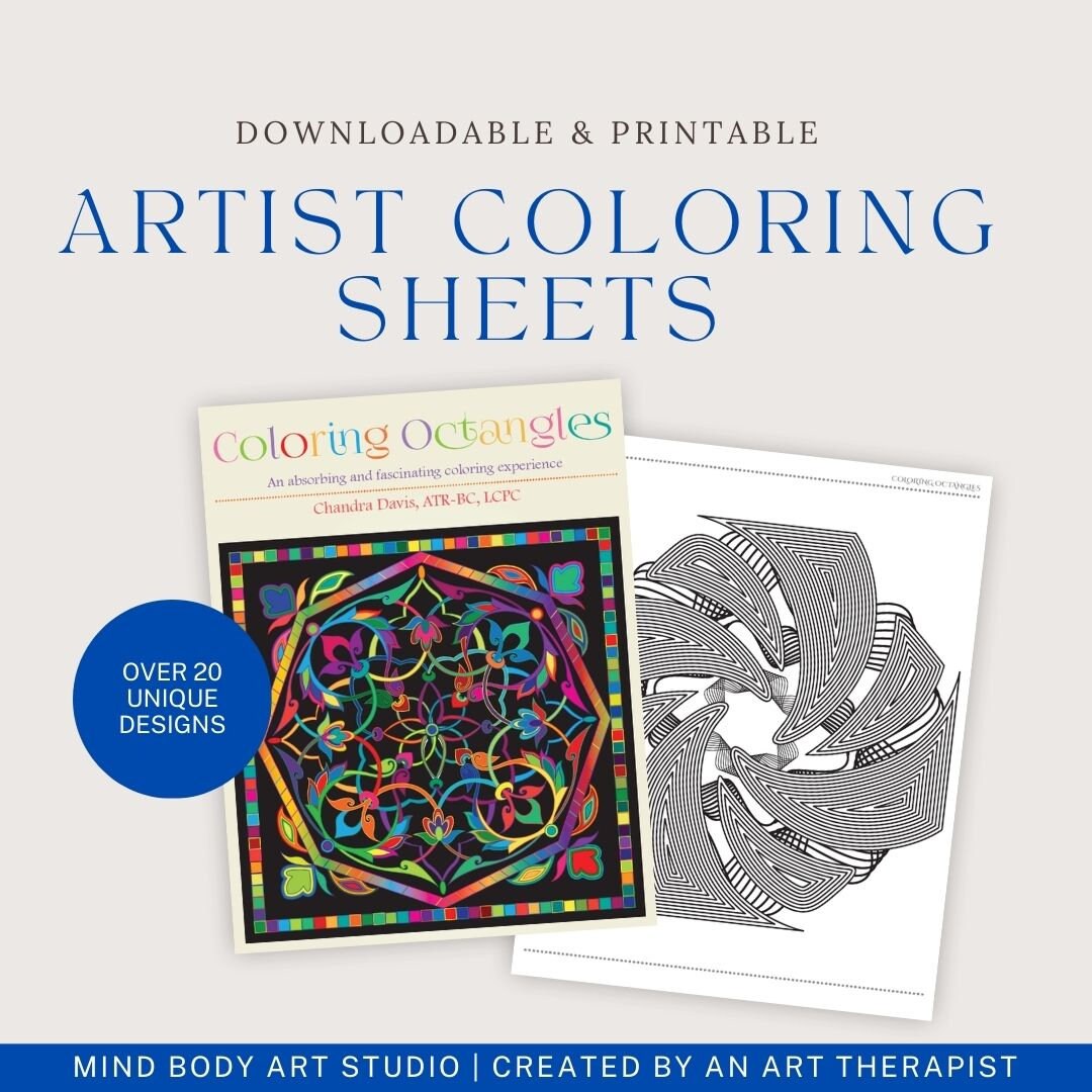 Octangles Coloring Bundle | Printable | Mental Wellness | Mindfulness ...