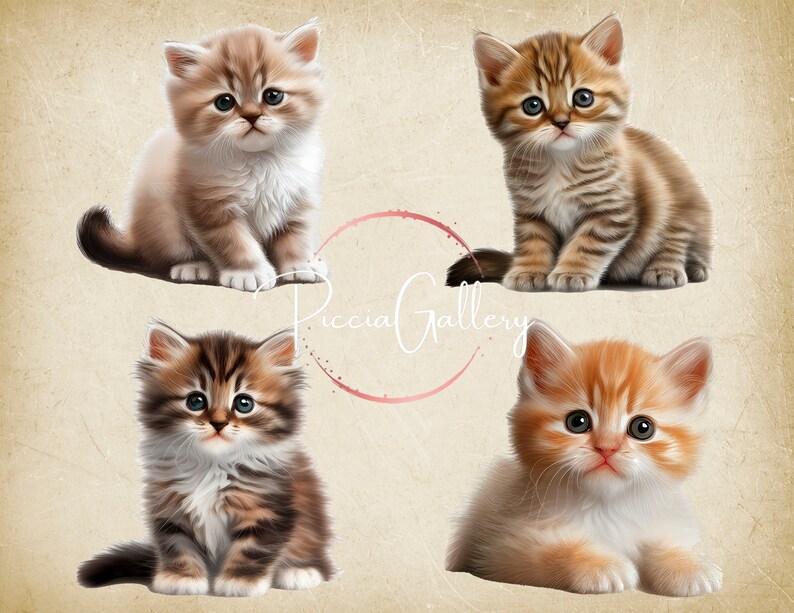 Clipart, PNG, Clipart, Cute Cats Clip Art, Lovely Animals, Printable ...