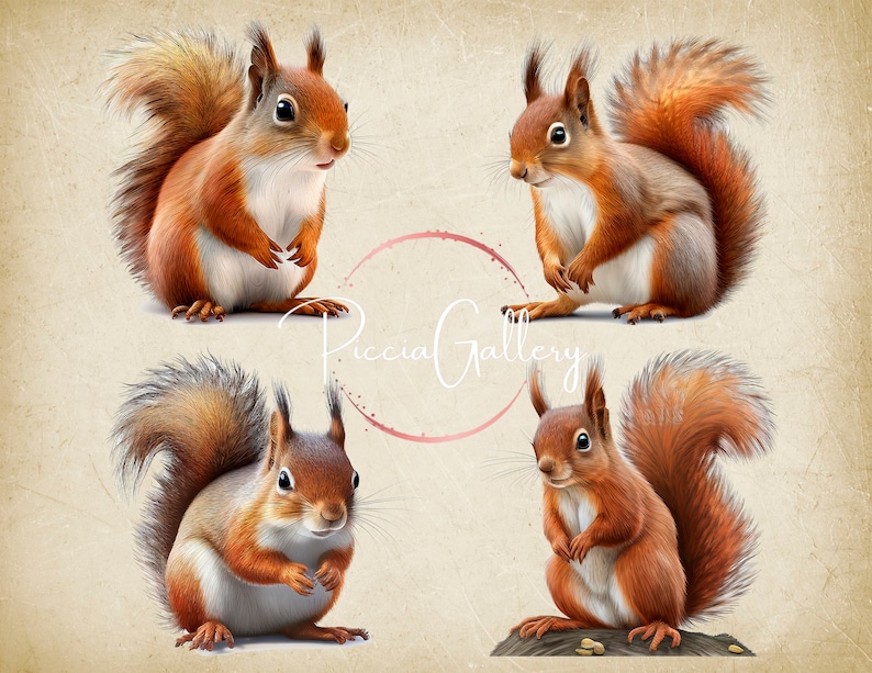 Clipart, PNG, Clipart, Cute Squirrels Clip Art, Lovely Animals ...