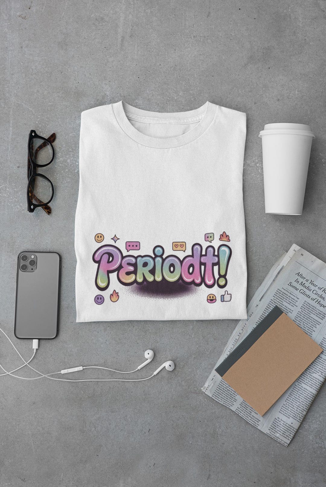 Periodt! Slang Graphic Tee | Gen-z Meme T-shirt - Etsy